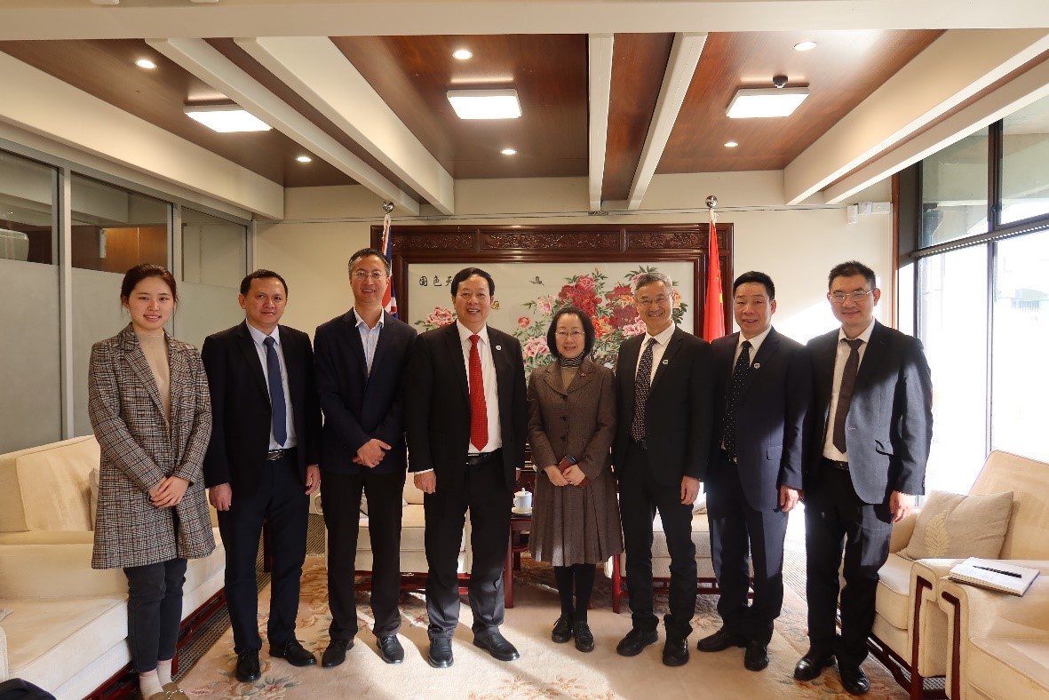Moving Forward to Educational Opening Up: Zhang Xichun, Chancellor of SCUT, Leads Delegation to ...