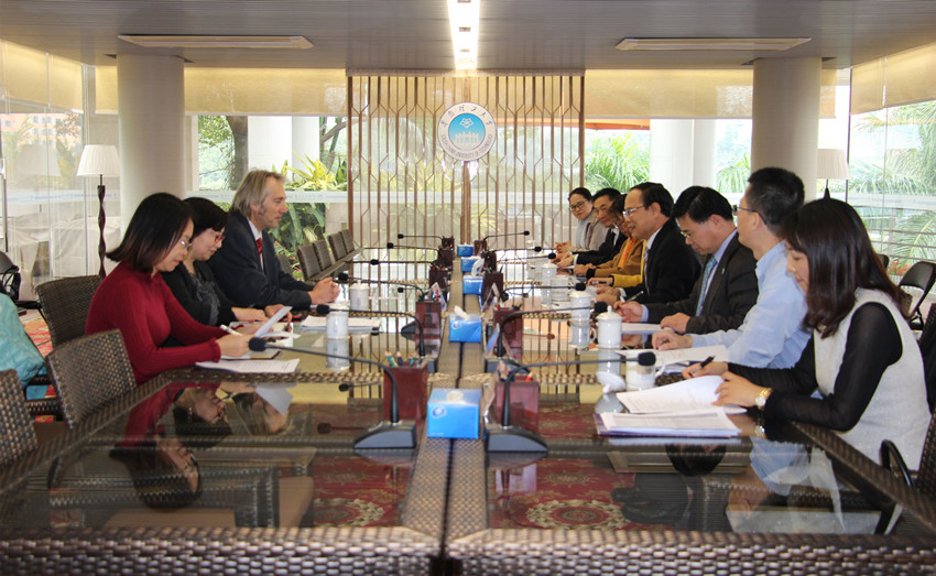 SCUT and THI in Germany work closely on Confucius Institute program