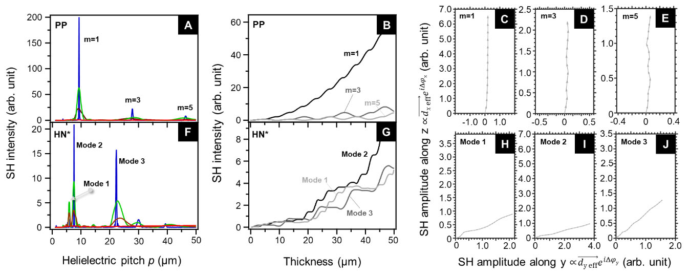 图 2. PP（顶部）和 HN * （底部）结构的SH信号数值模拟比较