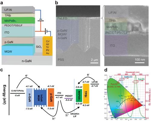 Perovskite-Gallium Nitride Tandem Light-Emitting Diodes with Improved ...